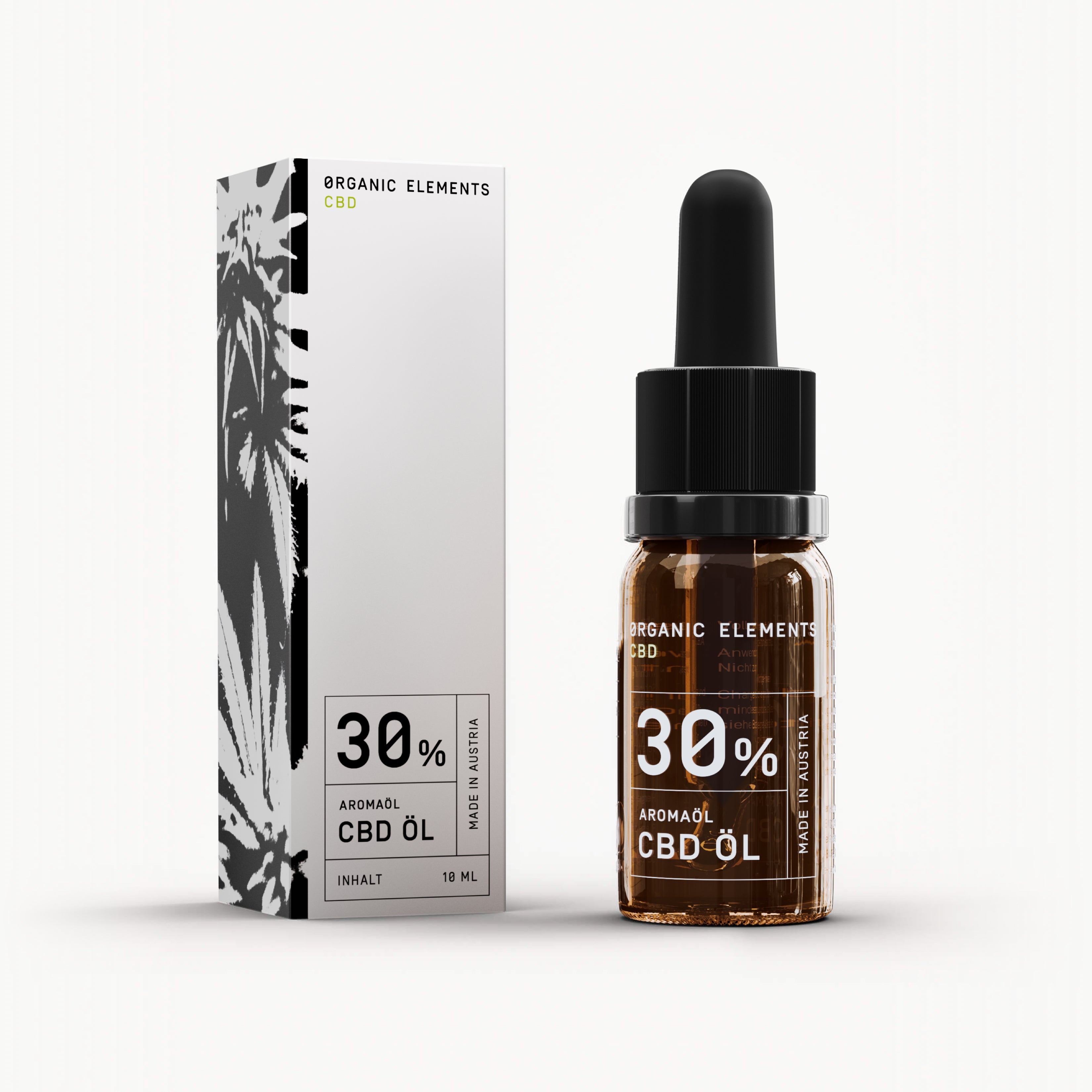 ORGANIC ELEMENTS CBD – Vollspektrum CBD Öl 30%